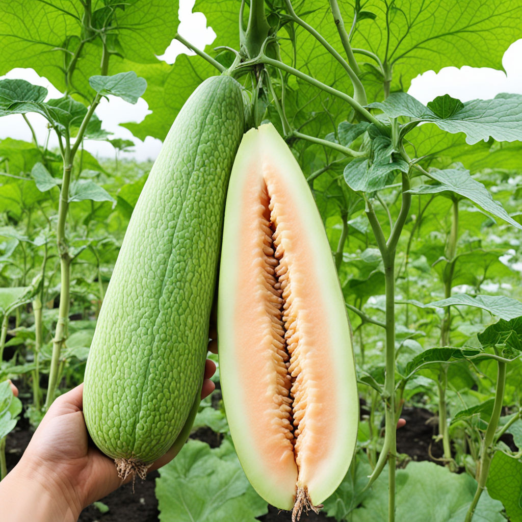 Monumental Vines Cultivating Giant Long Muskmelon Seeds