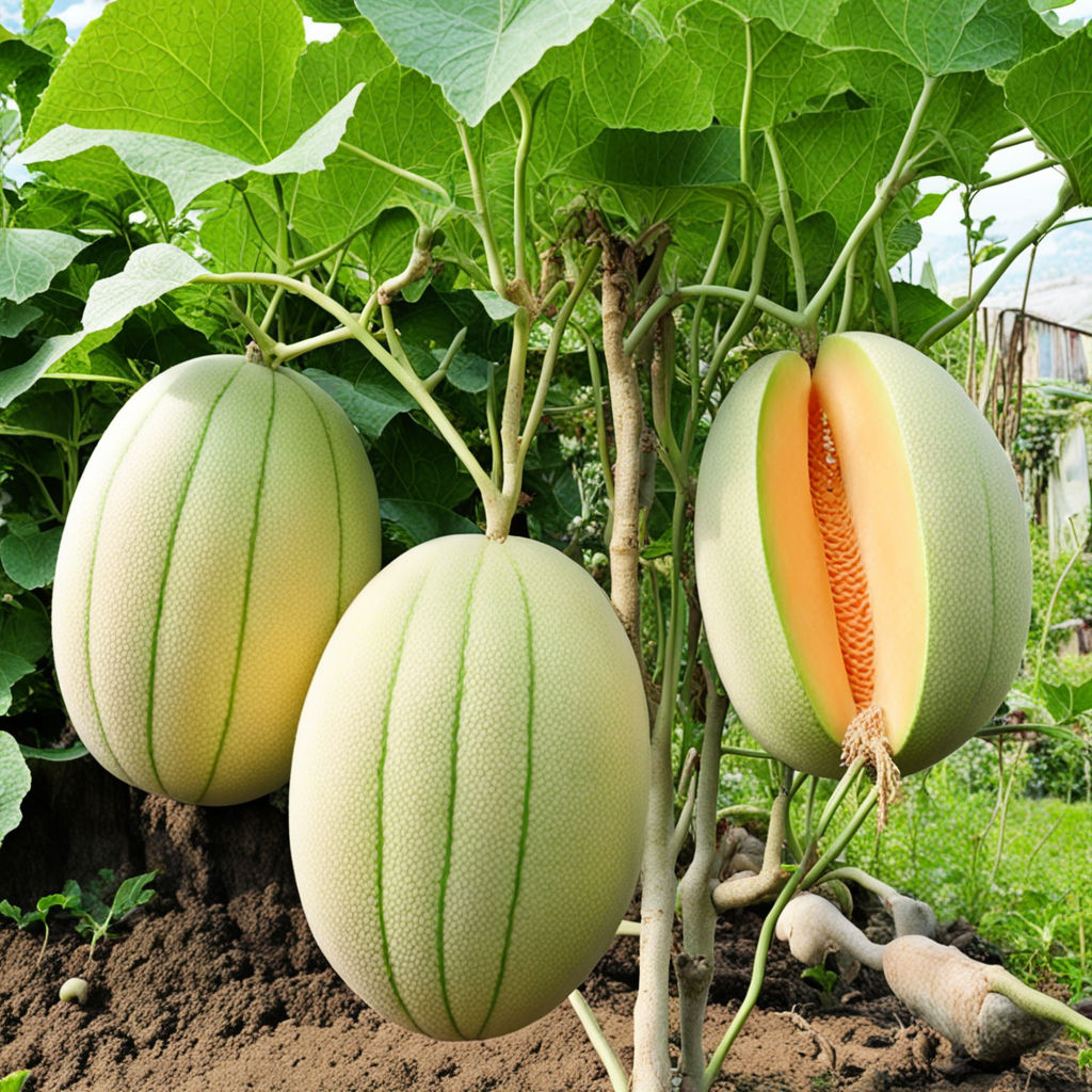 Sugar Rush Nurturing Sweet Sugar Muskmelon Seeds