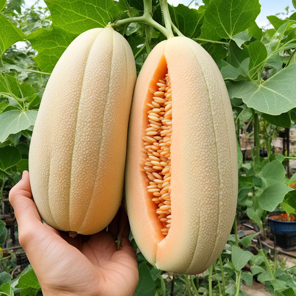 Sugar Rush Nurturing Sweet Sugar Muskmelon Seeds