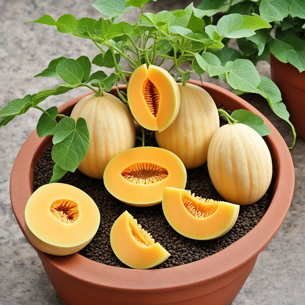 Cultivating Yellow Round Muskmelon Seeds