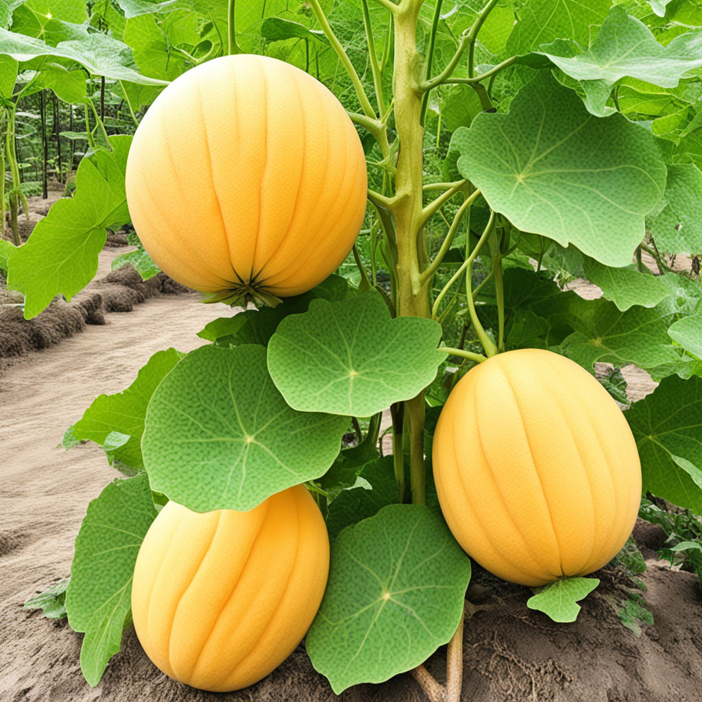 Cultivating Yellow Round Muskmelon Seeds